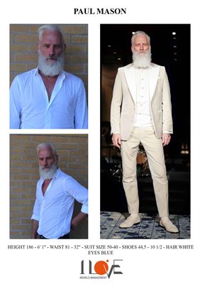 Paul Mason for I LOVE MODEL MANAGEMENT